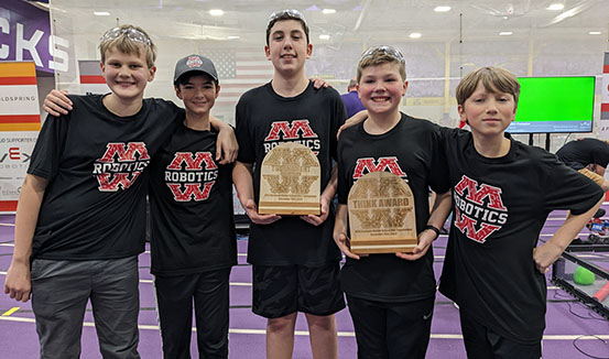 Middle School Teams | Mankato West VEX Robotics